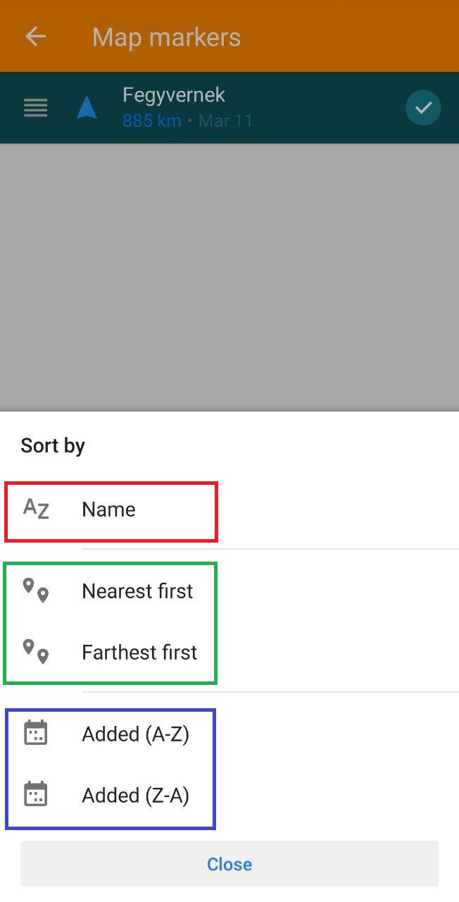 Map Markers | OsmAnd